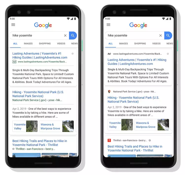 Mobile cerca de Google va adquirir nou disseny 4815_2