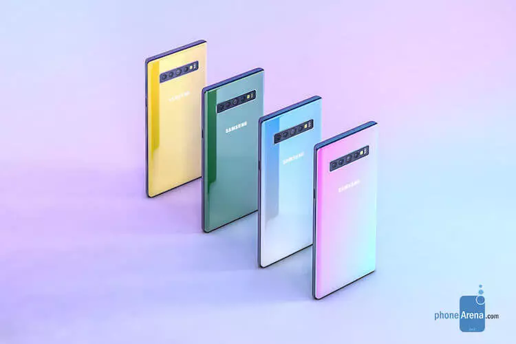 ምናልባት ነሐሴ ውስጥ እኛ አዝራሮች ያለ Samsung Galaxy Note 10 ያያሉ. ፈጽሞ 5234_4