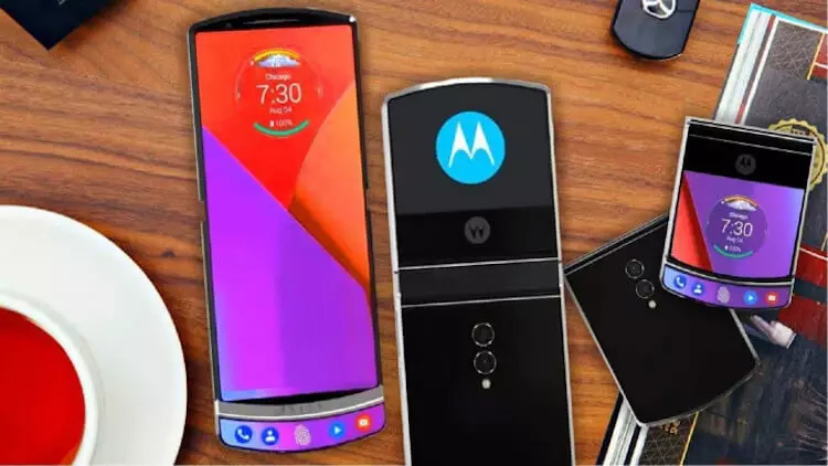 Beidh Folding smartphone ó Motorola in ann rud éigin neamhghnách a fháil amach 5516_1