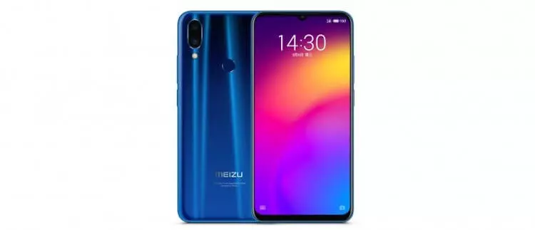 Meizu սմարթֆոնը էկրանին եւ խցիկով կտրվածքով 48 մեգապի համար 5552_3