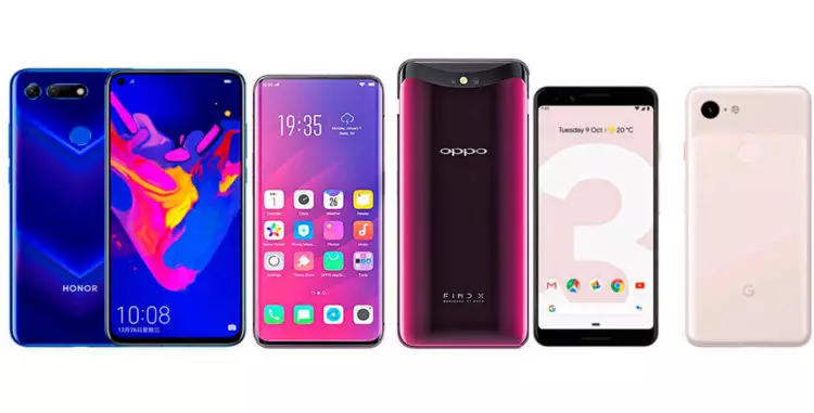 Битката на флаговете: чест Преглед 20 срещу Oppo Намерете X и Google Pixel 3 5839_1