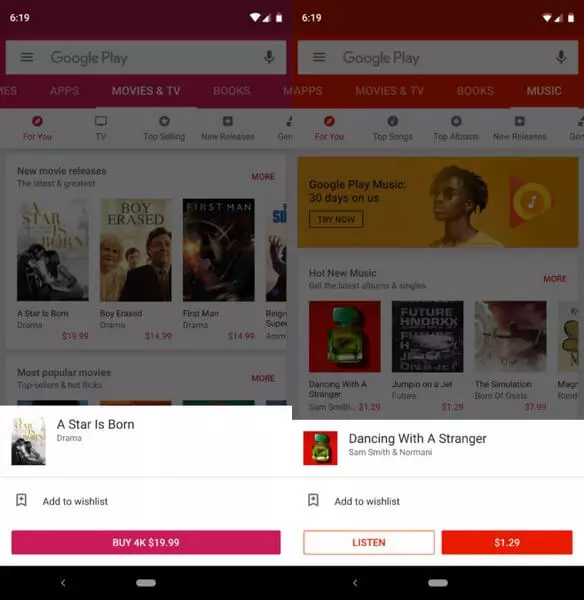 Google har släppt en uppdatering för Google Play. Vad är nytt 5927_4