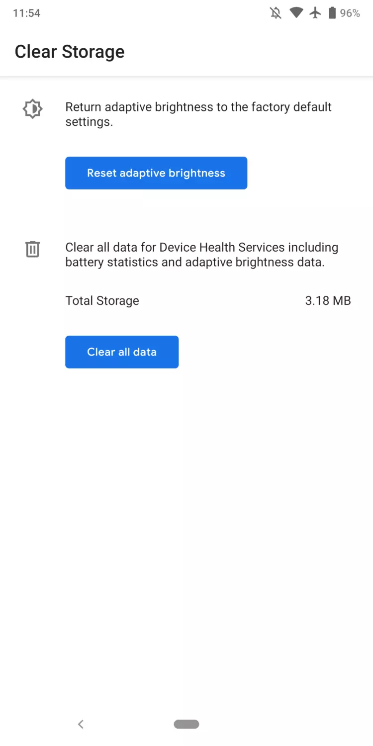 Ka Android 9 phae e 9, e fumane seriti se sebetsang bakeng sa pontšo ho tloha Google. Tsela ea ho e Sebelisa 5932_3