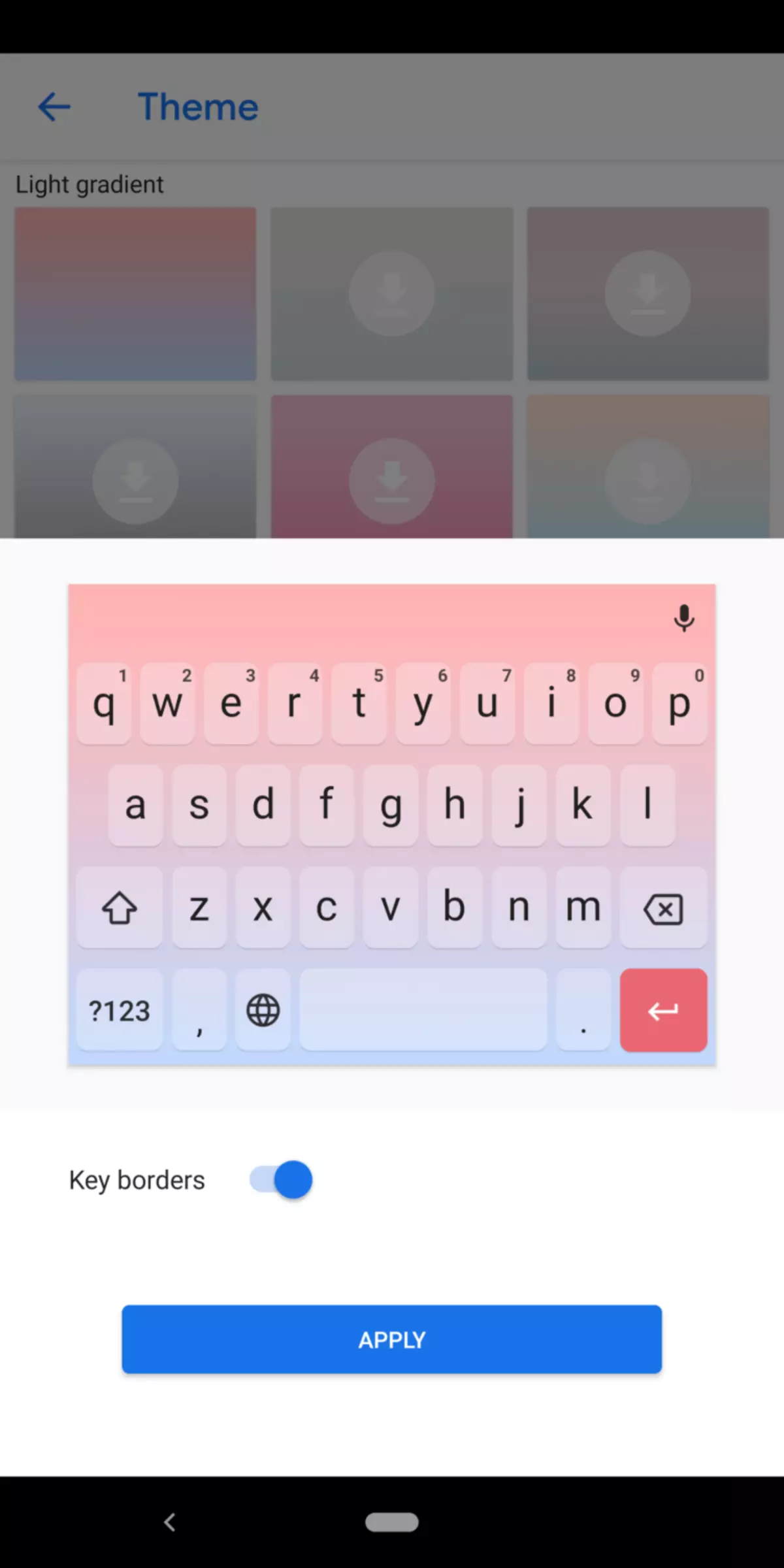 Google падрыхтавала абнаўленне Gboard 7.8. Ўнутры Material Theme і іншыя новаўвядзенні 5959_9