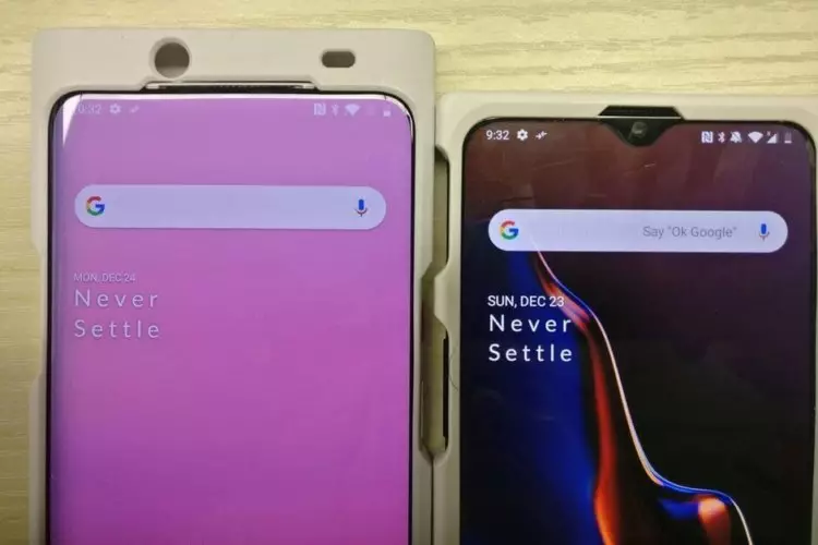 Primera foto OnePlus 7. El telèfon intel·ligent es pot convertir en un control lliscant 5971_2