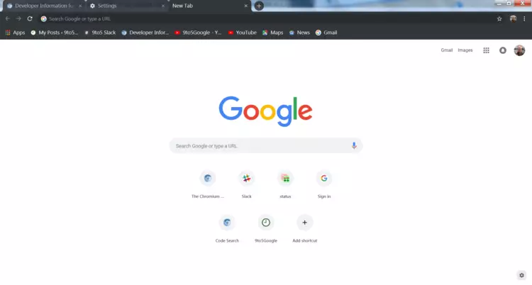 Як ўключыць цёмную тэму ў Google Chromе на Windows? галерэя змяненняў 6133_3