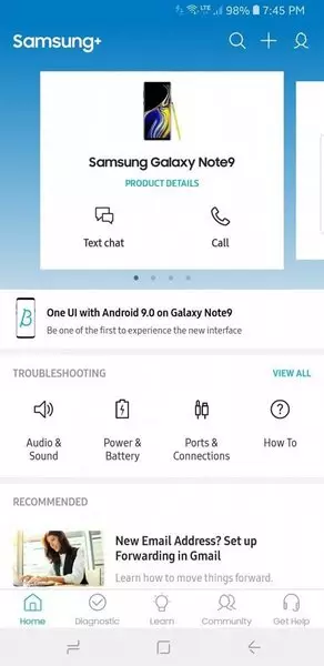 Samsung lancé Programme de test Beta Android 9 Pie pour Galaxy Note 9 6240_2