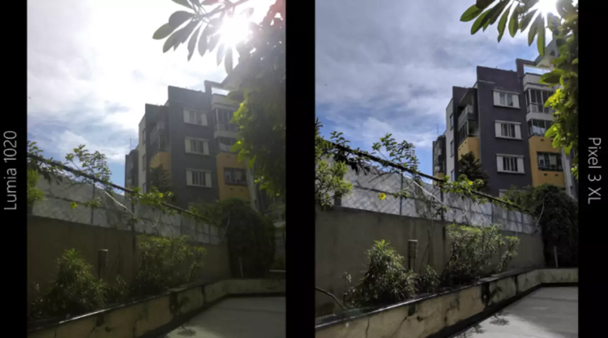 Nokia Lumia 1020 (2013) vs Google Pixel 3 XL: Kamera kufananidza 6406_7