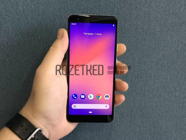 Шабака аксҳо ва хусусиятҳои Google Google Pixel 3 Lite дорад 6437_2