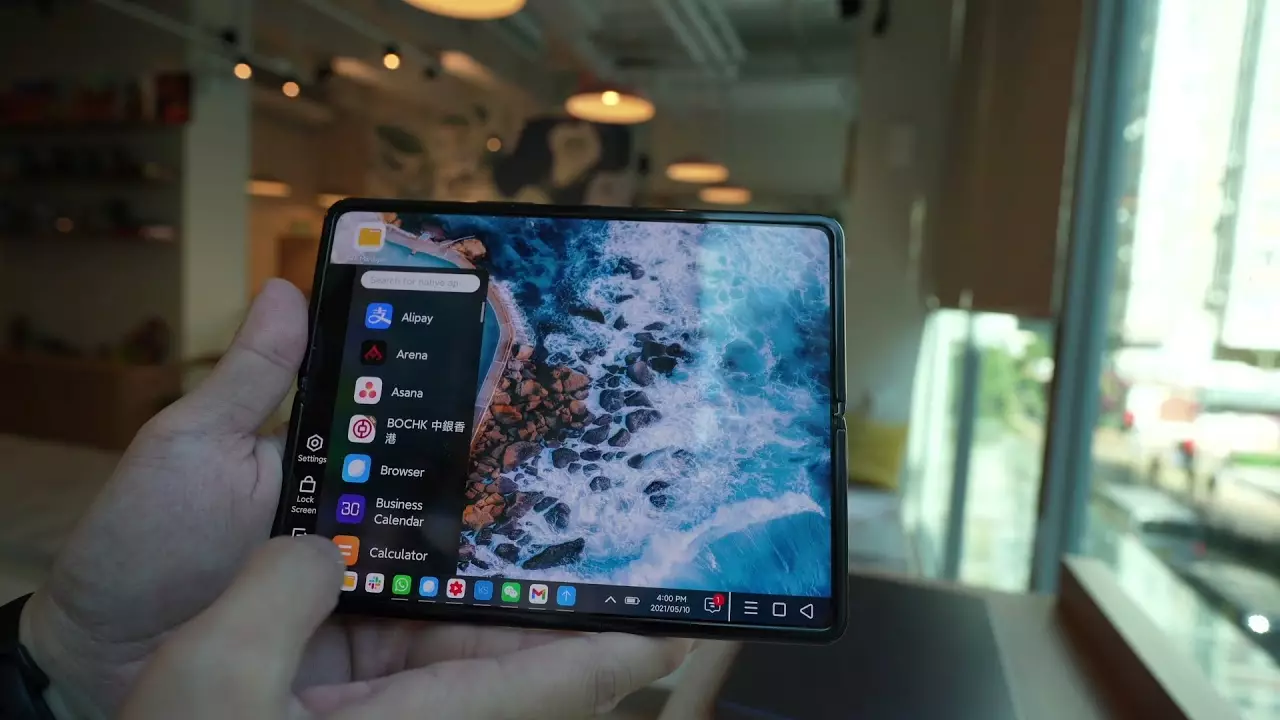 Imodi ye-PC ku-Xiaomi Mi Mix Fold Ofle 643_3