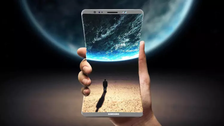 ជំពូក Samsung Mobile: Galaxy X កំពុងបត់គឺជាថេប្លេតដែលមាននៅក្នុងផ្ទះស្មាតហ្វូន 6785_1