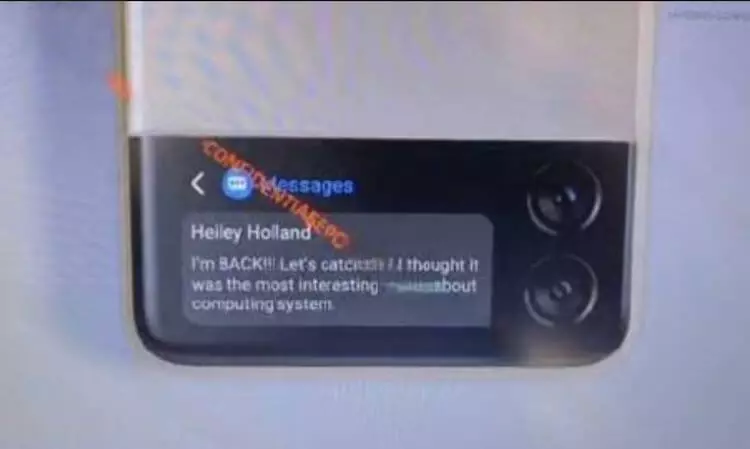 La fuite a montré comment Samsung Galaxy Z Flip 3 ressemblera à 680_2