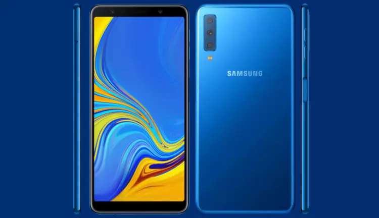 Samsung албан ёсоор Galaxy A7 (2018) гурвалсан камераар танилцуулав 6915_1