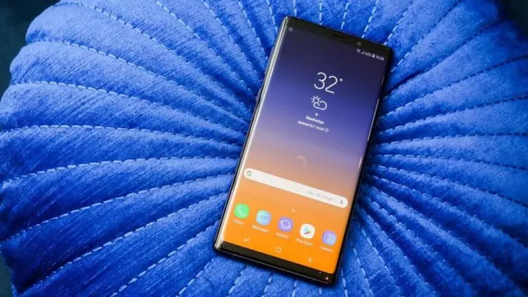 Die eienaar van Galaxy Note 9 is uiters ontevrede met sy outonomie 7042_1