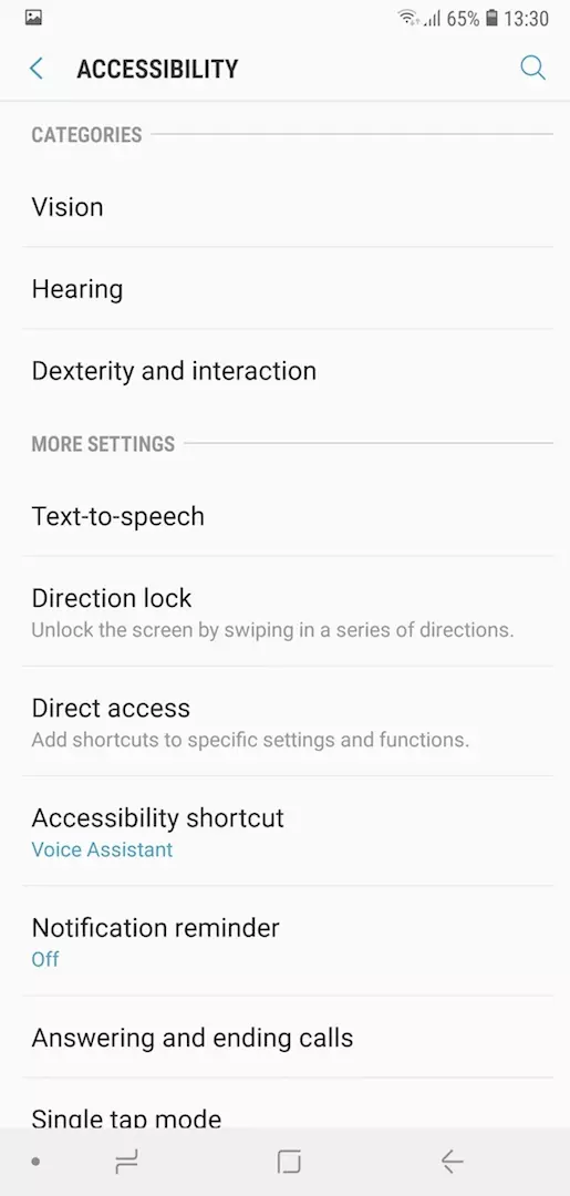 Com activar la pantalla el Galaxy Note 9 sense contacte i premeu 7197_3