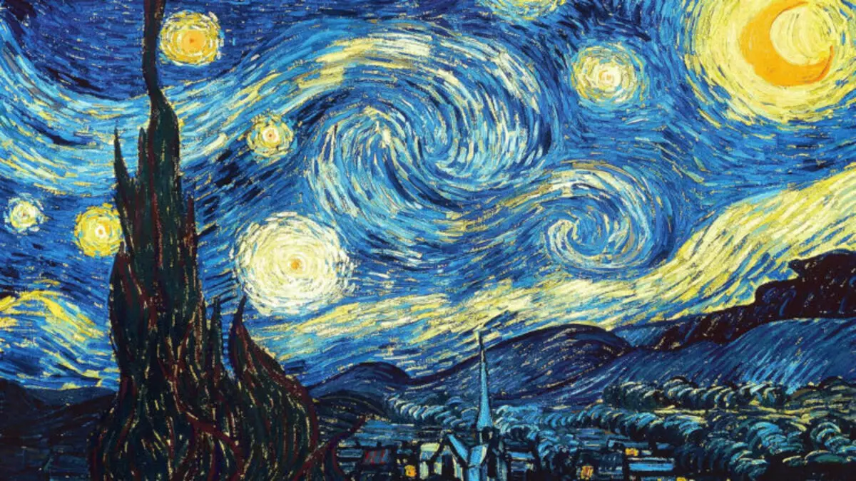 Van Gogh Starry Hmo ntuj