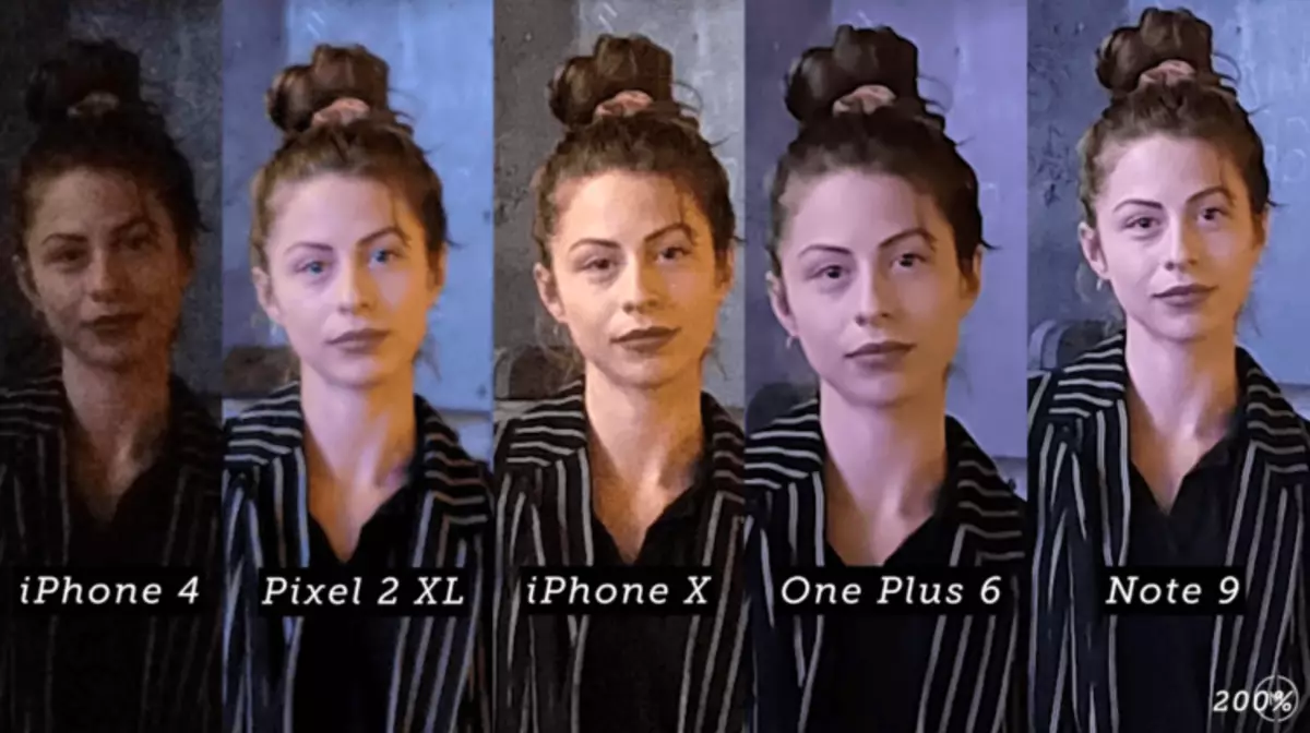 Galaxy Icyitonderwa 9 vs Pixel 2 xl vs Iphone X vs Oneplus 6: Menya kamera nziza 7223_12