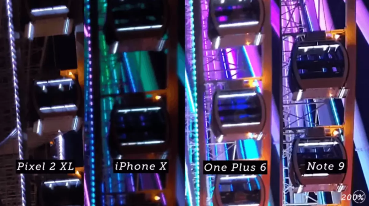 Galaxy Icyitonderwa 9 vs Pixel 2 xl vs Iphone X vs Oneplus 6: Menya kamera nziza 7223_17