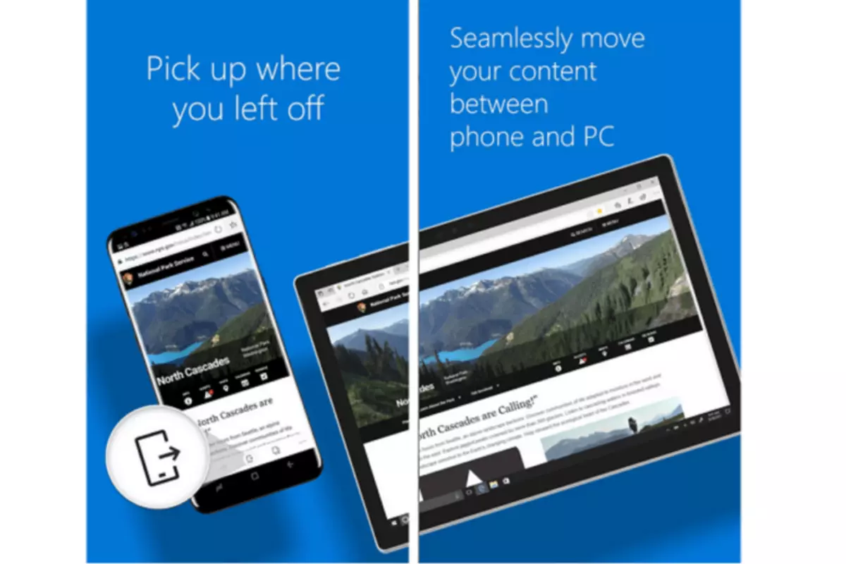 'N updated Microsoft Edge leser vir Android is reeds beskikbaar in Google Play