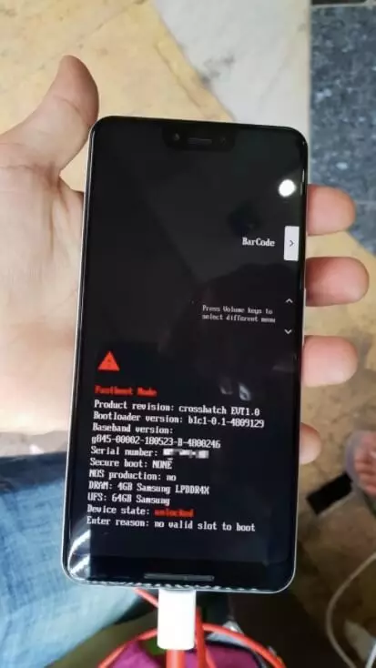 Trắng Google Pixel 3 XL đã hiển thị trong ảnh. Và đây không phải là cảnh tượng tốt nhất. 7362_4