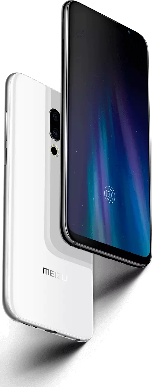 Gbekalẹ Meizu 16 ati 16 Plus - lawin flagships on Snapdragon 845 7473_3