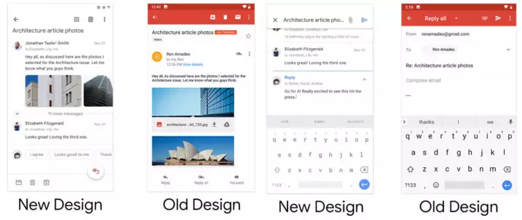 Les nouvelles versions de Google Maps, Gmail, Google Drive et Google Photos dans le style design de matériaux 2.0 7476_2