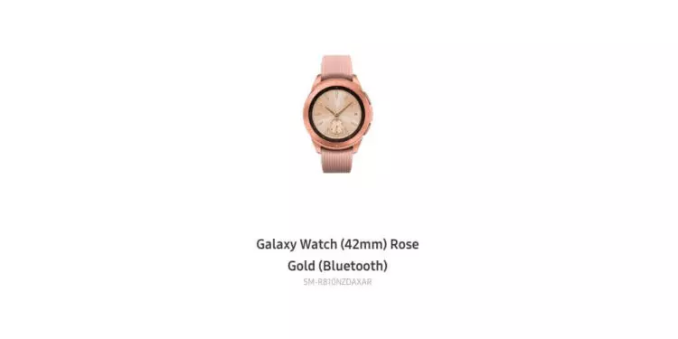 Samsung ha publicado imágenes oficiales de Galaxy Watch en su sitio web. 7486_2