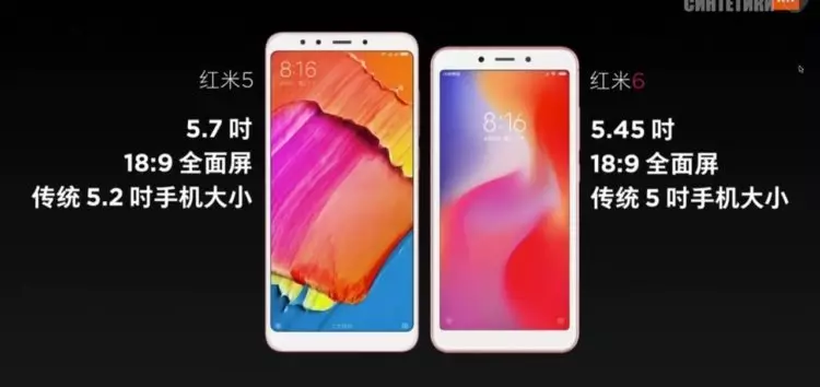 Xiaomi Redmi 6 жана 6a - Артка кадам? 7877_2