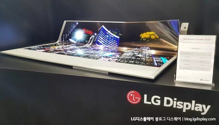 Samsung en LG het die SID van die uitstekende vertonings van toekomstige toestelle gewys 7899_3