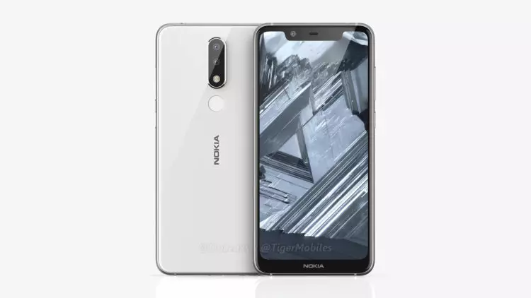 Ba chosúil go ndeachaigh Nokia 5.1 móide 7922_2