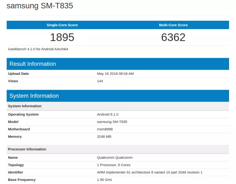 கேலக்ஸி தாவல் S4?