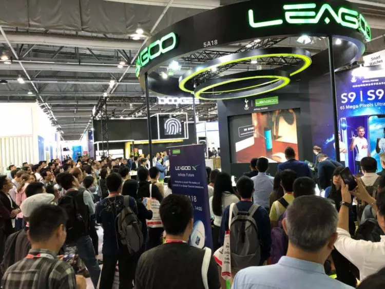 Leagoo S10 e outra nova exposición móbil en Hong Kong 8260_8