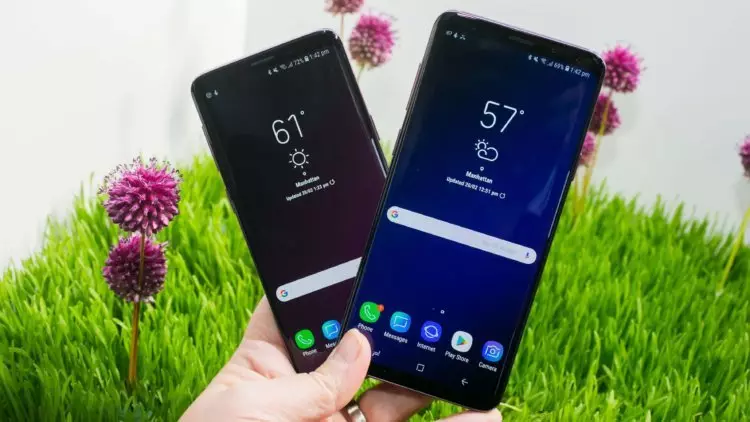 Як змяніць памер шрыфта на Galaxy S9 і S9 +? 8358_1