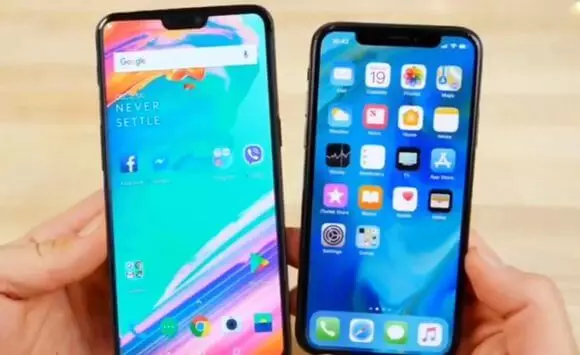 Oneplus 6 vs iPhone x kuri 