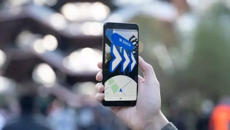 Ar-navigasyon andedan kay la ap parèt nan Google Maps pou android 841_1