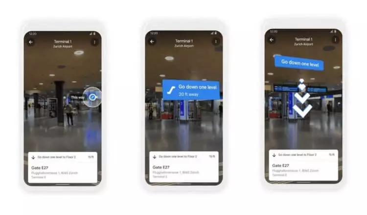 Ar-navigācija telpās parādīsies Google Maps Android 841_2