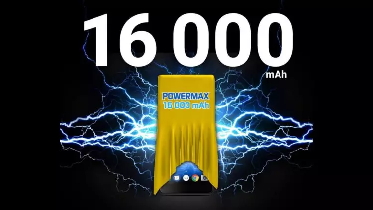 MWC 2018: ශක්තිජනකත්වය 16000 සඳහා බැටරියක් සහිත උපරිම P16K PR POWER