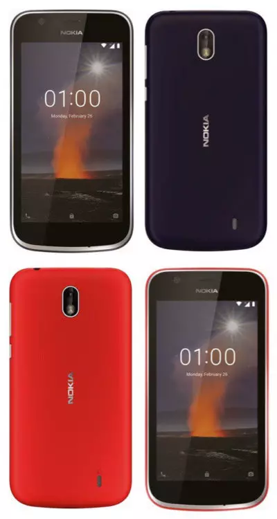 Nokia 7 Plus ati Nokia 1 han lori Rending 8849_4