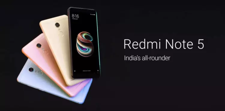 Xiaomi Redmi Note 5 and 5 Pro are officially represented 8858_2