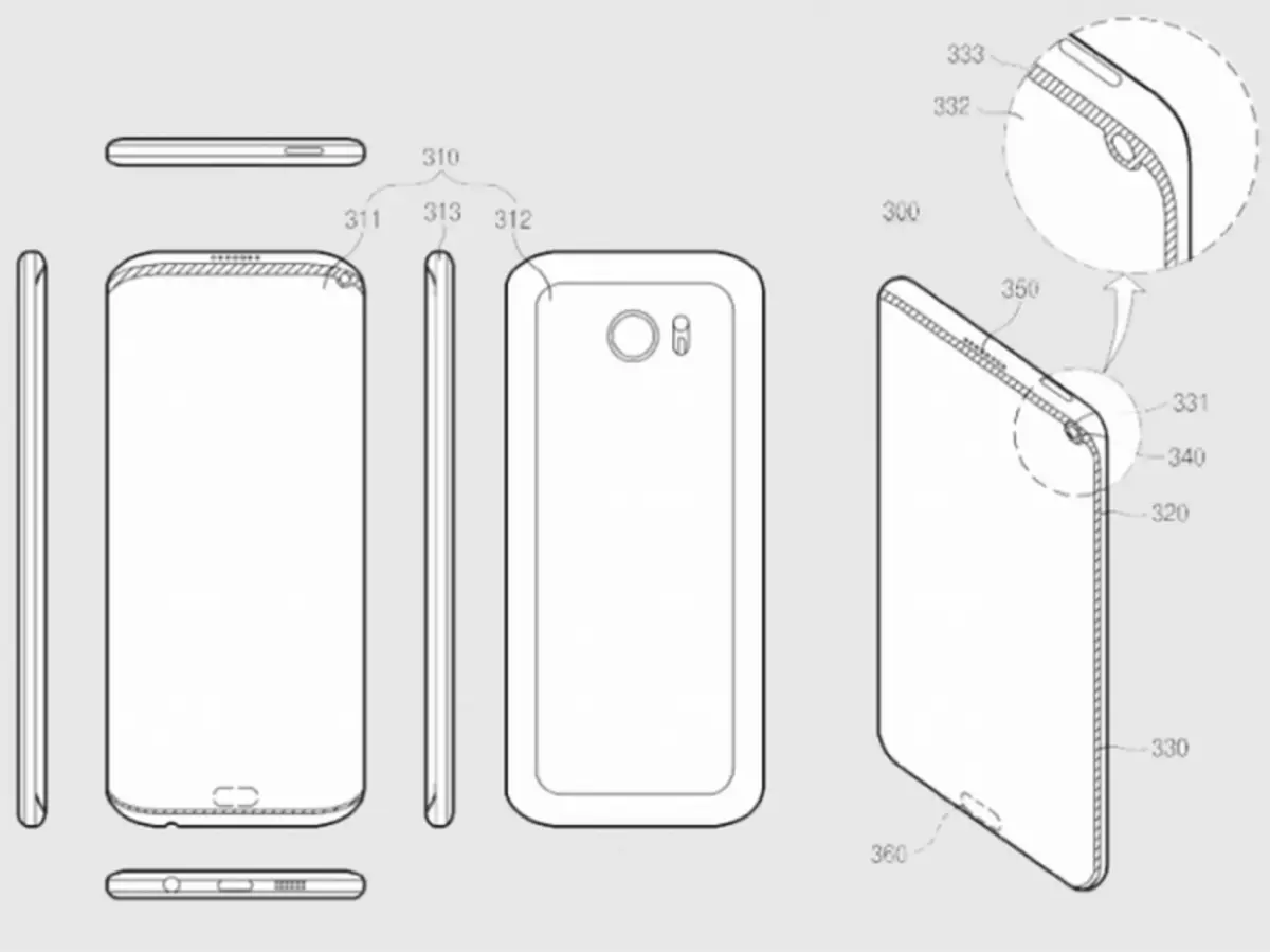 Samsungは、画面上の陥凹でスマートフォンのリリースを除外していません 9097_2