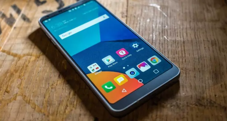 LG G6 ผิดหวังแฟน iphone ขาดสัญลักษณ์ Dash 9192_1