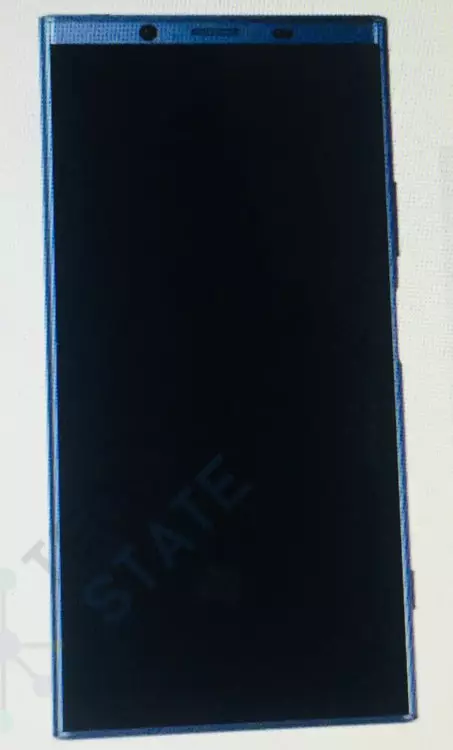 Sony Xperia XZ2 fuq ir-render wera frejms ta 'assenza kważi kompluta 9309_2