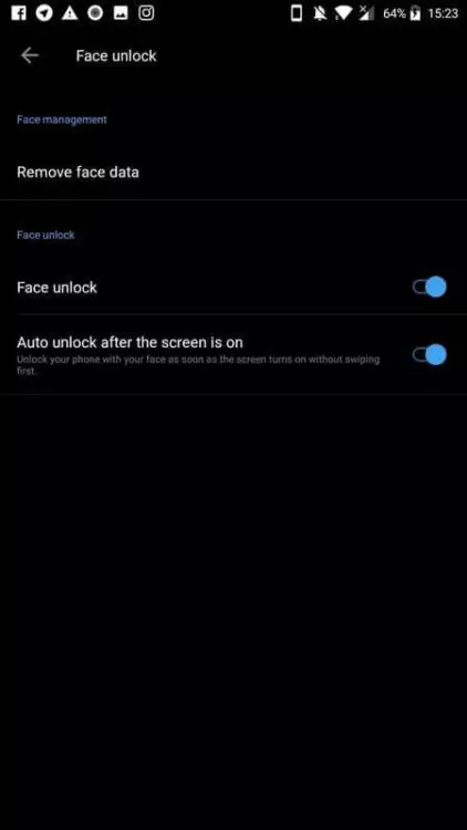 OnePlus 5 tau txais lub scanner ntawm lub ntsej muag nyob rau hauv tus tshiab beta version ntawm cov pa OS 5.0 9487_2