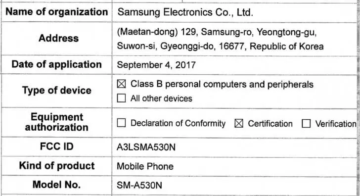 Samsung Galaxy A5 (2018)?