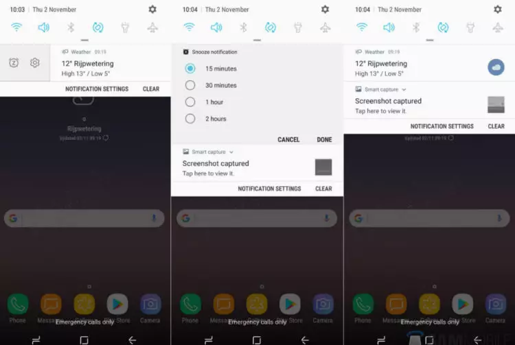 មុខងារ Android Oreo ថ្មីថ្មីសម្រាប់ Galaxy S8